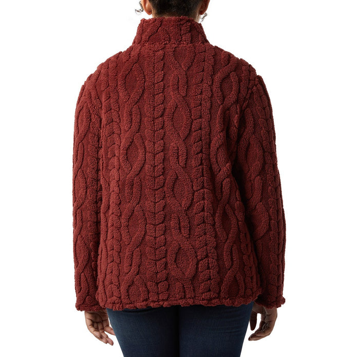 32 Degrees Women's Cable Sherpa Pullover – Shop Smart Canada
