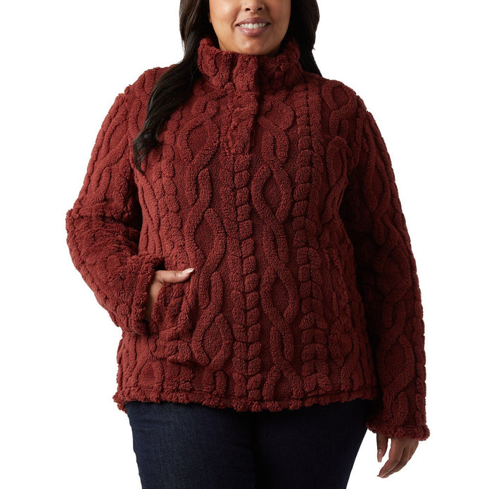 32 Degrees Women's Cable Sherpa Pullover – Shop Smart Canada