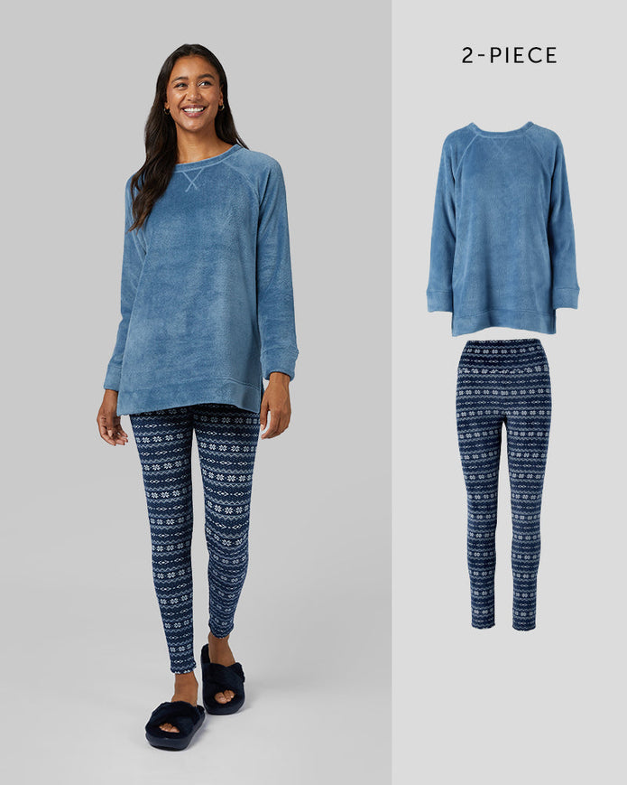 WOMEN'S 2PC PLUSH SLEEP SET – Shop Smart Canada